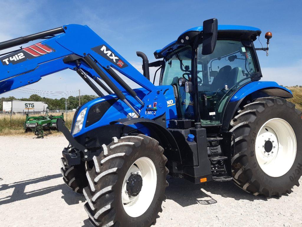 NEW HOLLAND T 6 145 d'occasion - Tracteur agricole - 120 ch - 2022