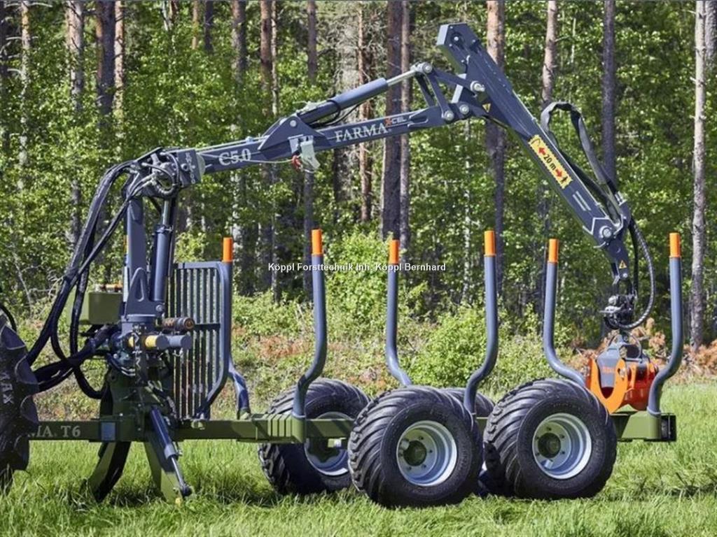 FARMA T6 d'occasion - Remorque forestière - 0