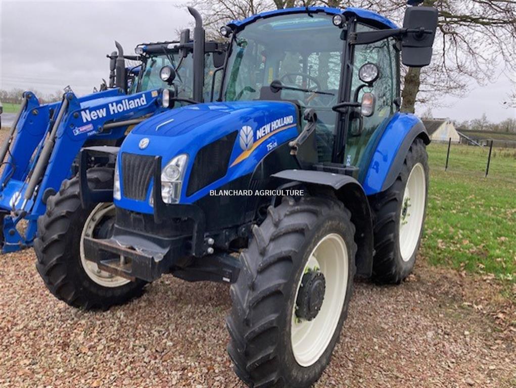 NEW HOLLAND T5.105 DUAL COMMAND d'occasion - Tracteur agricole - 2021