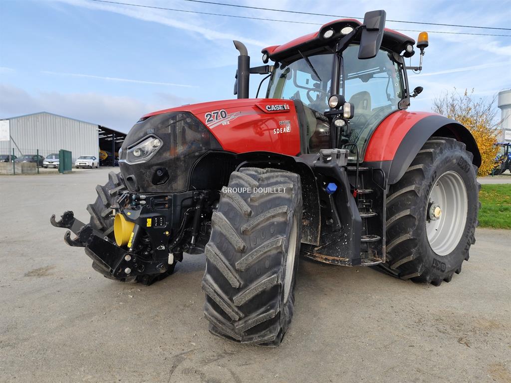 CASE IH OPTUM 270 CVX d'occasion - Tracteur agricole - 271 ch - 2019