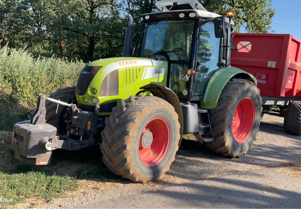 CLAAS ARION 640 CEBIS d'occasion - Tracteur agricole - 185 ch - 2011