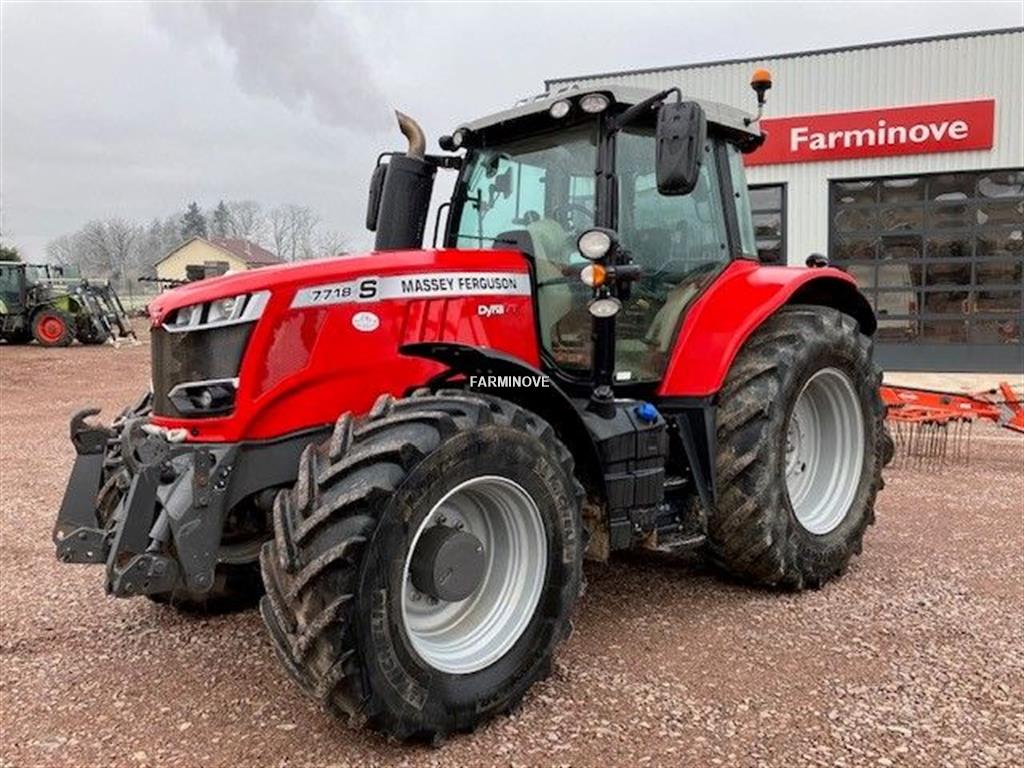 MASSEY FERGUSON 7718 S DVT EXCLUSIVE d'occasion - Tracteur agricole ...